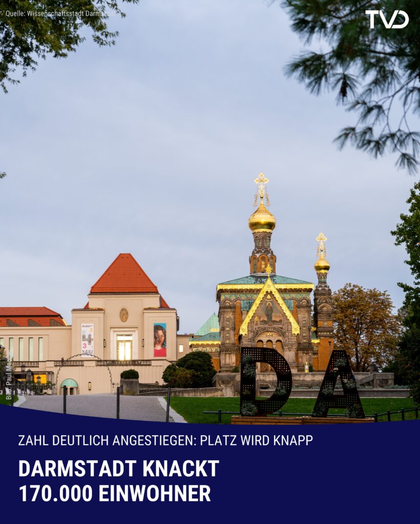 Darmstadt knackt 170.000 Einwohner | TV Darmstadt
